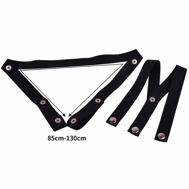 Feminizer Flying-V Type 1 metal chastity belt