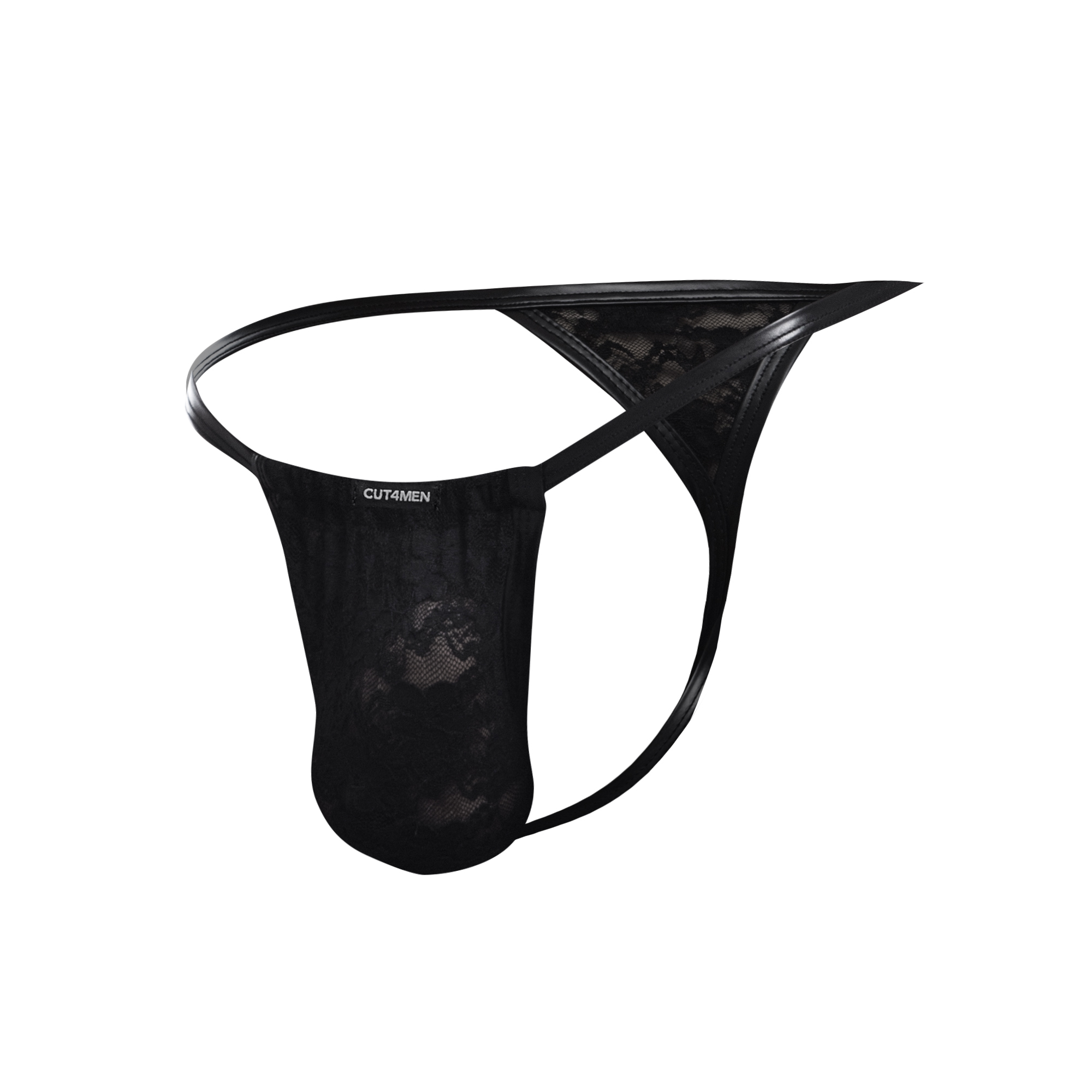 Strings Sexy Noir – Confort Élastique